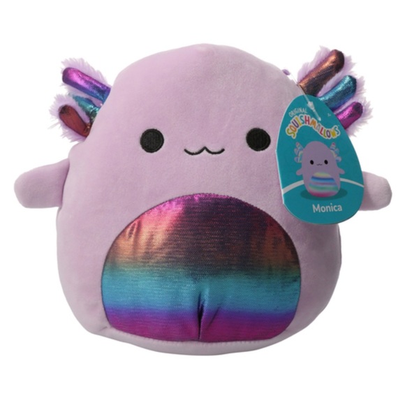 Squishmallows | Other | Nwt 75 Monica The Purple Axolotl Squishmallow | Poshmark